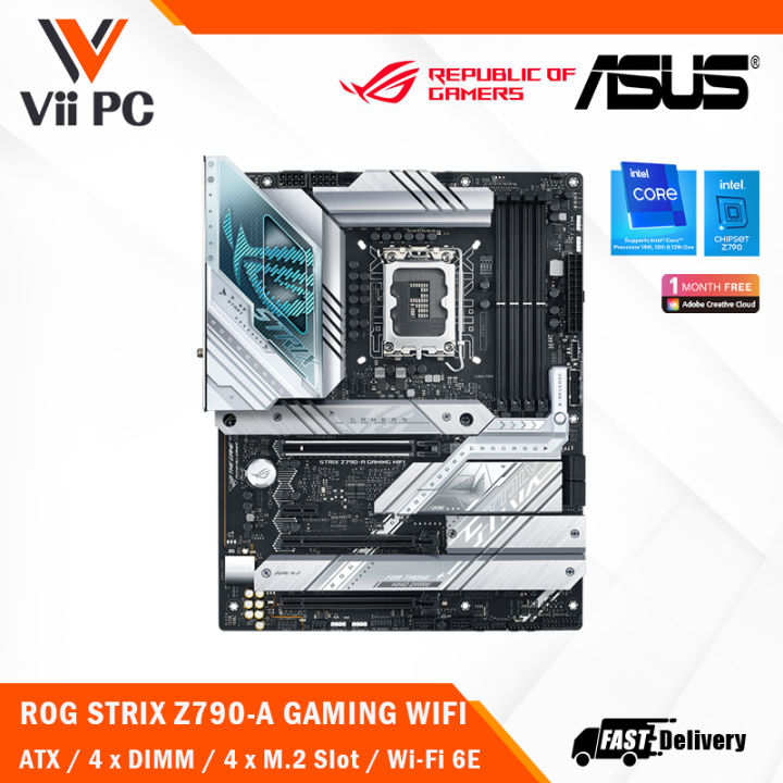 ASUS ROG STRIX Z790-A Z790A Z790 A GAMING WIFI ATX Motherboard, Wi-Fi ...