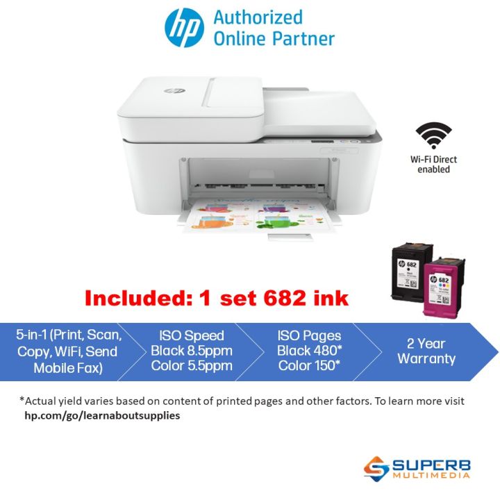 HP DeskJet Ink Advantage 4175 or 4275 All-in-One Printer | Lazada