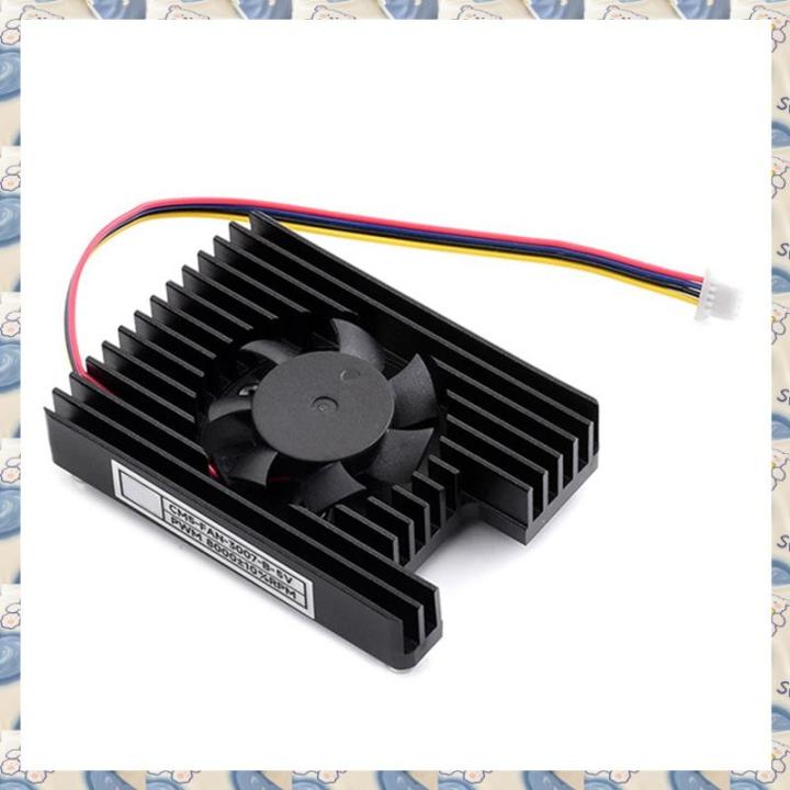 (BVWG) 3007 Cooling Fan for Compute Module 5 5V 8000RPM PWM Radiator Aluminum Alloy Heat Sink ...