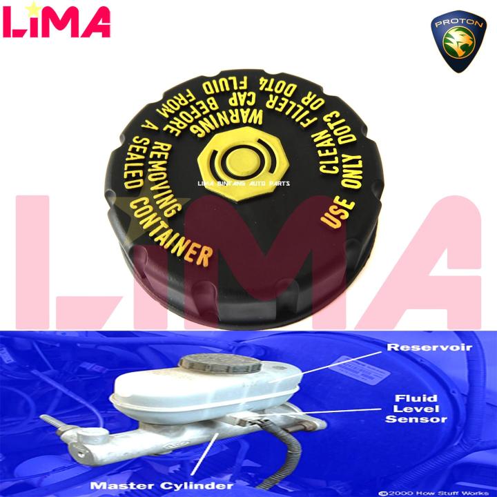 PROTON EXORA , PREVE BRAKE MASTER PUMP CAP *ORIGINAL* | Lazada