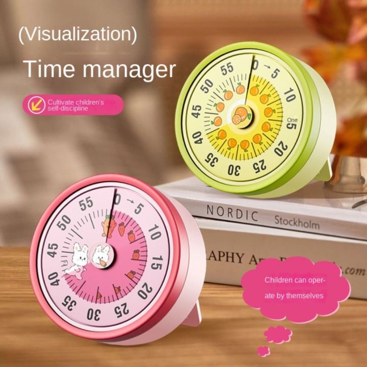 Tgjdfghn 60 Minute Visual Timer Stopwatch Alarm Clock With Stand
