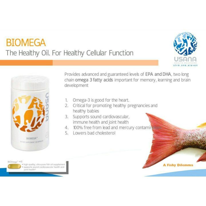 Usana biomega lll plus | Lazada