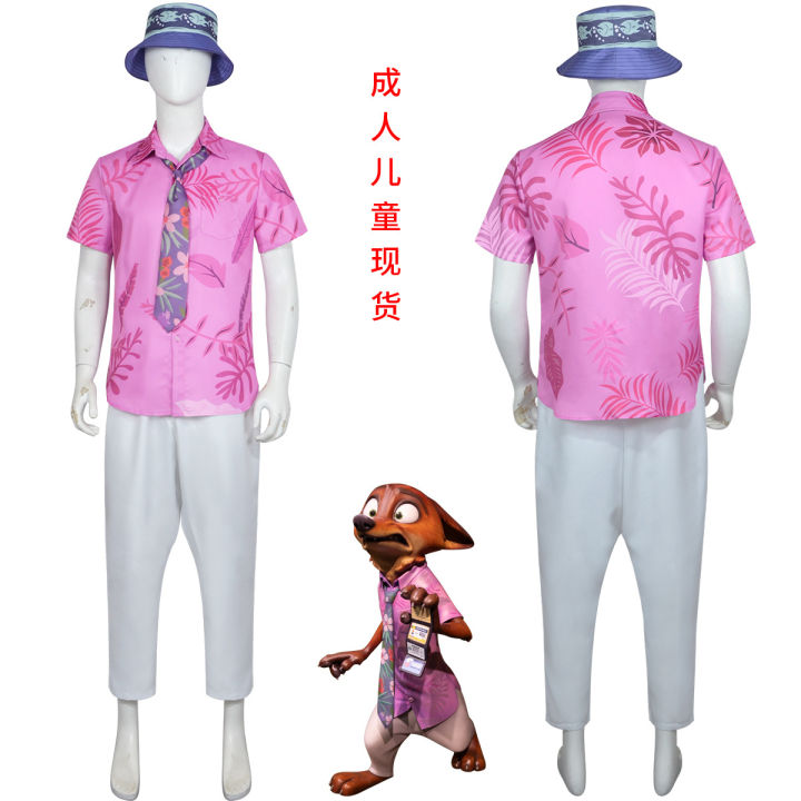 Zootopia 2 Fox Nick Cos Costume Film And Television Same Nick Adult And ...