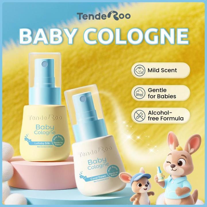Tenderoo Baby Cologne Alcohol Free Mild Scent Gentle For Babies For ...