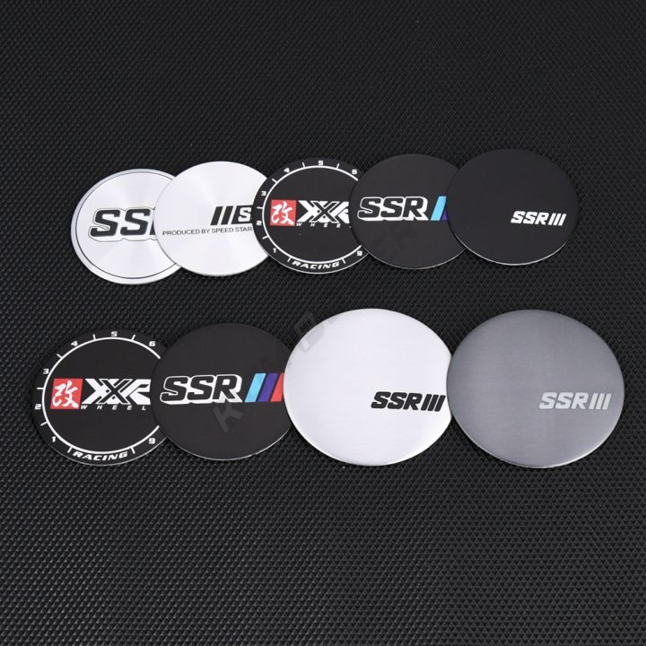 2024 New Upgrade 4PCS SSR Wheel Center Sticker 45MM & 50MM & 56MM Sport ...
