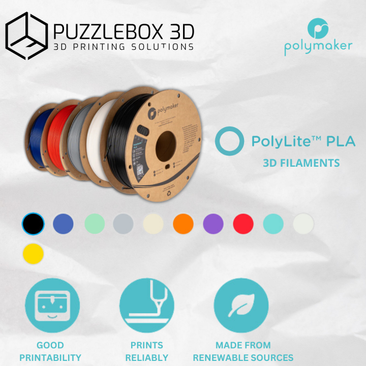 Polymaker PLA Filament (1.75mm & 2.85mm) Jam-Free, Warp-free ...