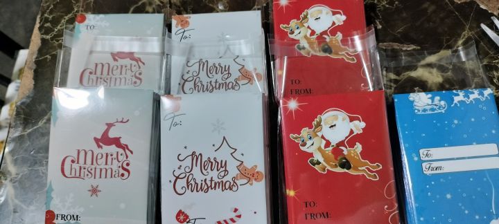 Christmas Money Envelope PERSONALIZED/CUSTOMIZED (Angpao) 10pcs per set ...
