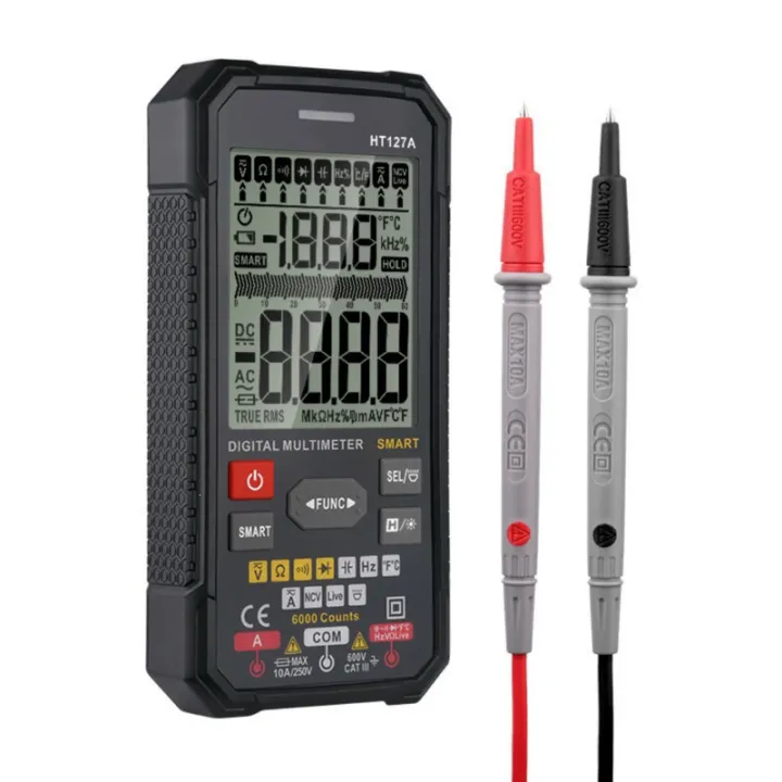 Miniature Digital Multimeter for Electrical Testing in Education and On ...