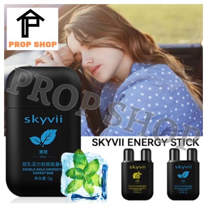 PROP SHOP 1pcs Skyvii Energy Bar Inhaler For Nose Vegan Liver Cleaning ...