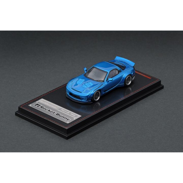 Ignition Model 1:64 Rocket Bunny RX-7 (FD3S) Blue Metallic [IG1408] | Lazada PH