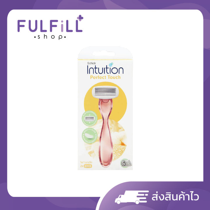 Schick Intuition Perfect Touch ชิค อินทูอิชั่น เพอร์เฟ็ค ทัช ใบมีดโกนขน ...