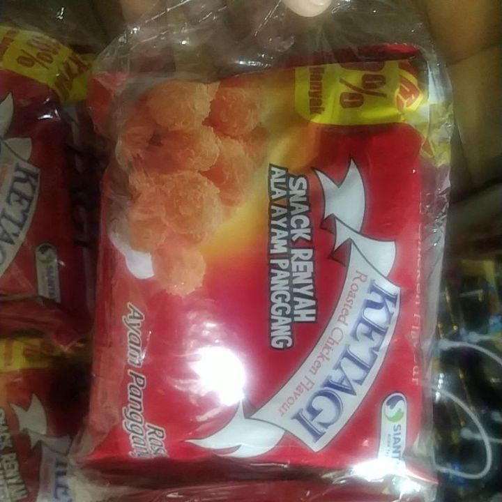 Snack Kentagi rasa ayam panggang 20gr | Lazada Indonesia