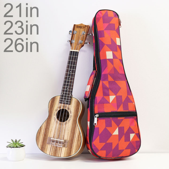 SLADE 21 / 23 / 26 Inch Portable Ukulele Bag 10mm Sponge Soft Case Gig ...