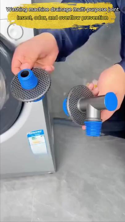 Universal Washing Machine Drain Floor Cover Drains Downspout Odor ...