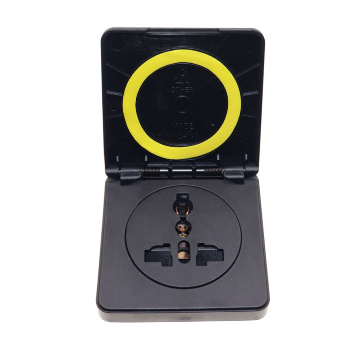 Universal Waterproof Industrial Socket 60*60mm, EU UK US AC Power ...