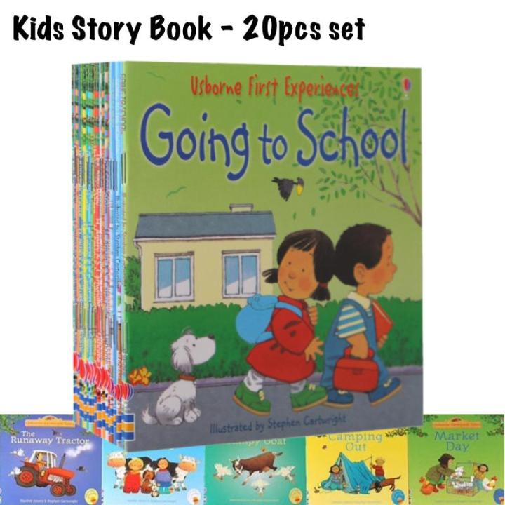 20pcs Kids Story Book Set Pre School Educational Bedtime Story Tales ...