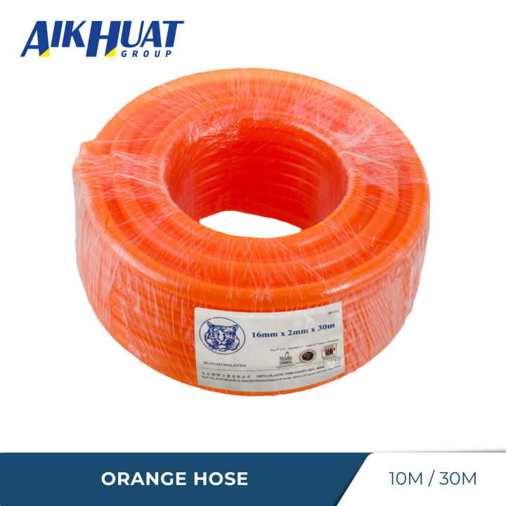 PVC Orange Garden Hose Paip/Hos Getah Oren (10 Meter / 30 Meter) | Lazada