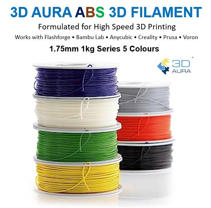 3D Aura 1.75mm ABS Series 1kg 3D Printing Filament Printing Material ...