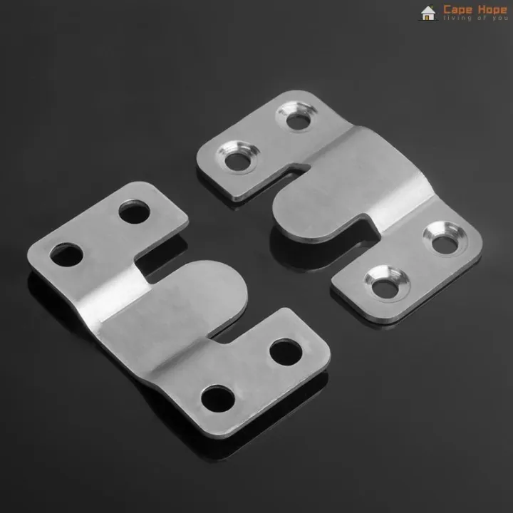 Z Clip Flush Mount Photo Frame Hook Interlock Bracket Hanging Wall ...