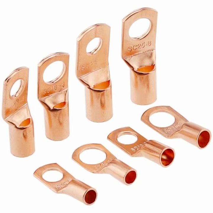 SEJESE Copper Coppe Terminal Small Non-Insulated Terminal Block Wire ...
