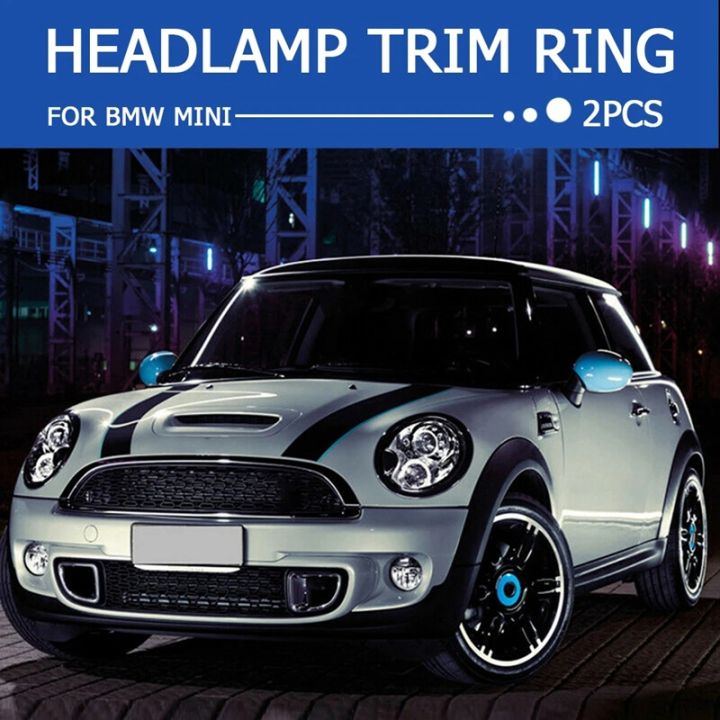 Front Chrome Headlight Trim Ring for BMW Mini Cooper R56 R55 R57 R58 ...