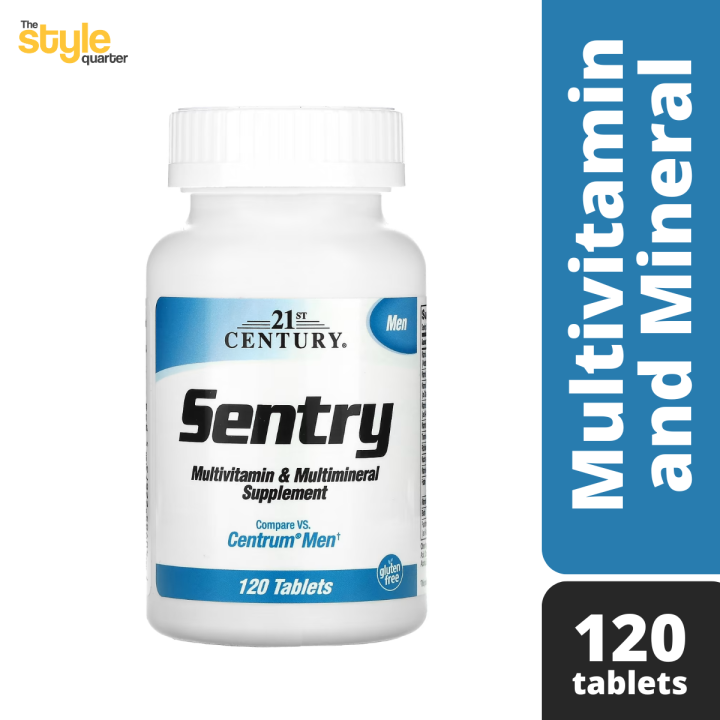 21st Century Sentry Men Multivitamin & Multimineral Supplement | EXP 05 ...