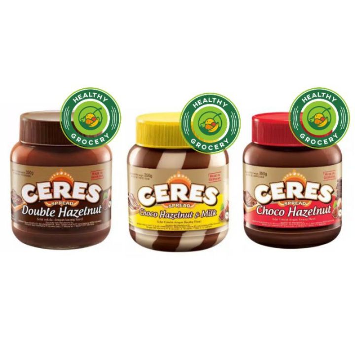 CERES SPREAD CHOCO HAZELNUT MILK 350 gram | Lazada Indonesia
