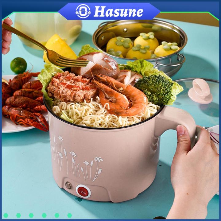 Hasune Electric Mini Hot Pot Noodles Cooker Multifunctional Cooking Pot ...