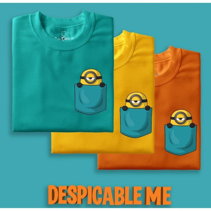 Customized Minions on a Pocket Heat Transfer Printable vinyl | Lazada PH
