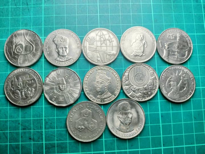 Malaysia Commemorative Coin. Duit Syiling Peringatan Malaysia.Coin Satu ...