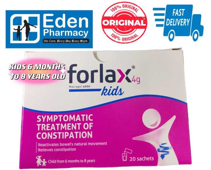 Forlax Kids 4g Symtomatic Treatment Of Constipation | Lazada