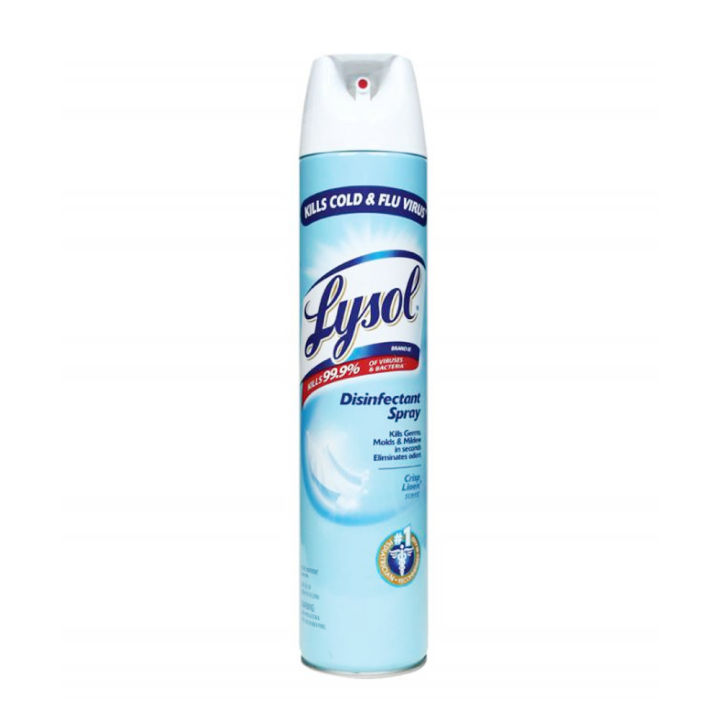 Lysol Disinfectant Spray Crisp Linen Scent 510ml | Lazada PH