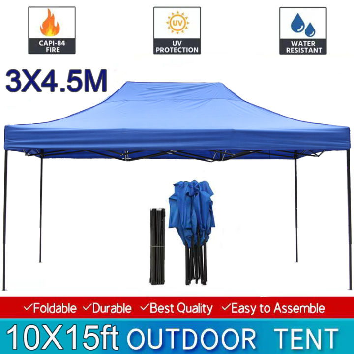 Mega Mall 3x4.5M Foldable Retractable Tent Tent Outdoor With Steel ...