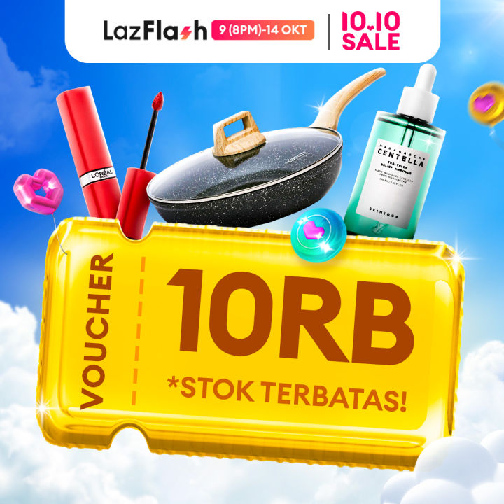 10.10 Sale - Kebut Voucher HANYA 13 Oktober - Disc 25% Maks. 10RB Min. Pembelian 30RB (Syarat ...