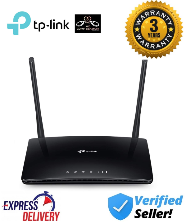 TP-LINK TL-MR6400 300Mbps 4G LTE WiFi Modem Router Direct SIM (TL ...