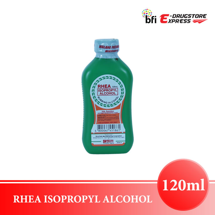 BFI E-Drugstore Rhea Isopropyl Alcohol 70% 120ml | Lazada PH