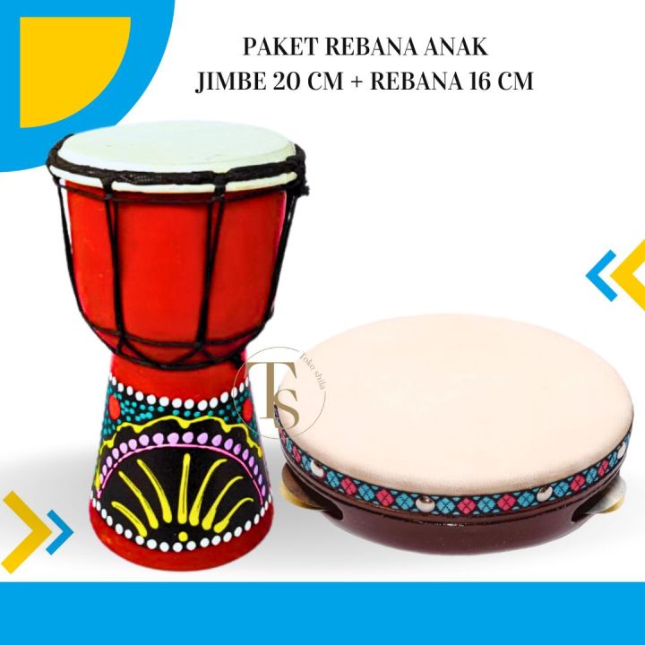 Alat Musik Rebana anak satu paket | Lazada Indonesia