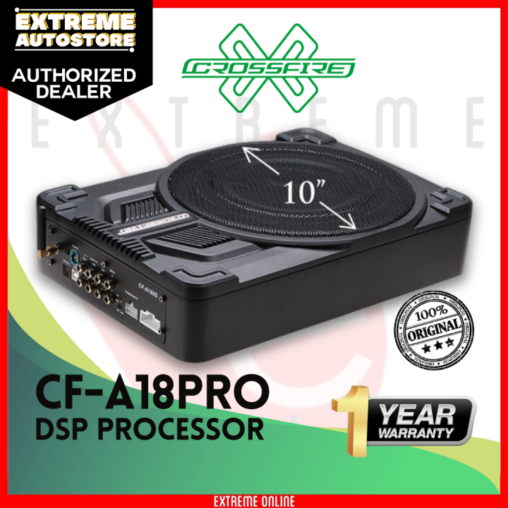 Crossfire CF-A18PRO DSP Amplifier With Subwoofer (All in One Series ...