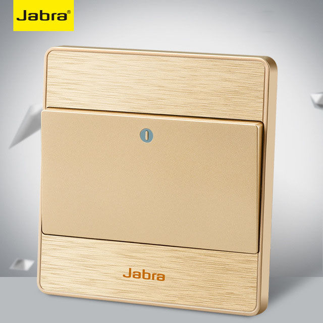 Champagne Gold Brushed Type 86 1/2/3/4 Gang 2 Way Button Switch Panel ...