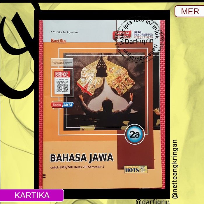 LKS Bahasa Jawa Kelas 8 Semester 1-SMP/MTs KURMER Kurikulum Merdeka-Kartika-HOTS-Yunika | Lazada ...