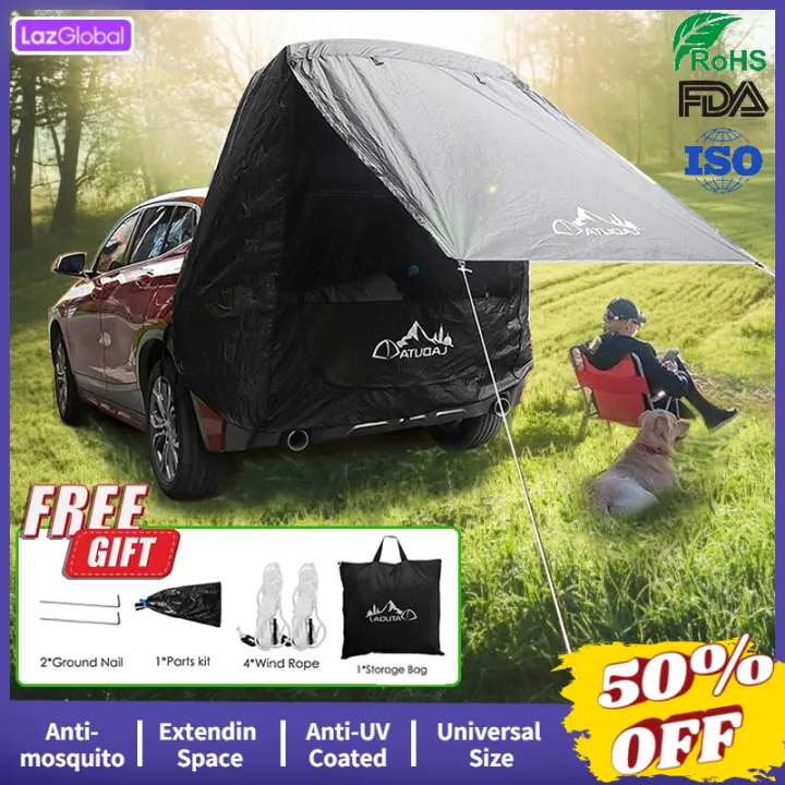 Car Outdoor Back Tent SUVs / CUVs / Minivans Self-Driving Tour Barbecue ...