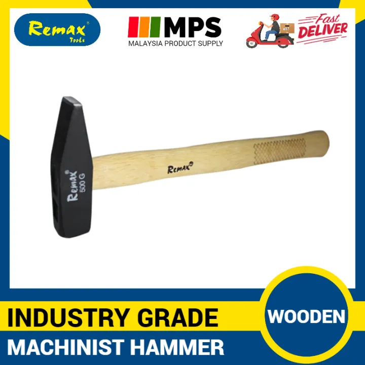 Remax Machinist Hammer 500G Blacksmith Sledge Hammer Metal Work Hammer ...