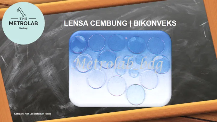Lensa Cembung | Bikonveks diameter 5 cm | fokus (f) | 150 mm - 200 mm ...