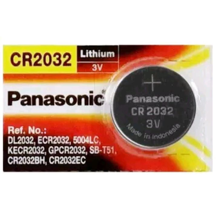 Panasonic Coin Cell Battery CR2032 3V (Lithium) 1's | Lazada