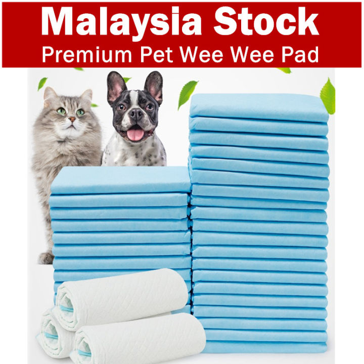 READY STOCK Premium Wee Wee Pad Pet Toilet Training Urine Dog Training ...