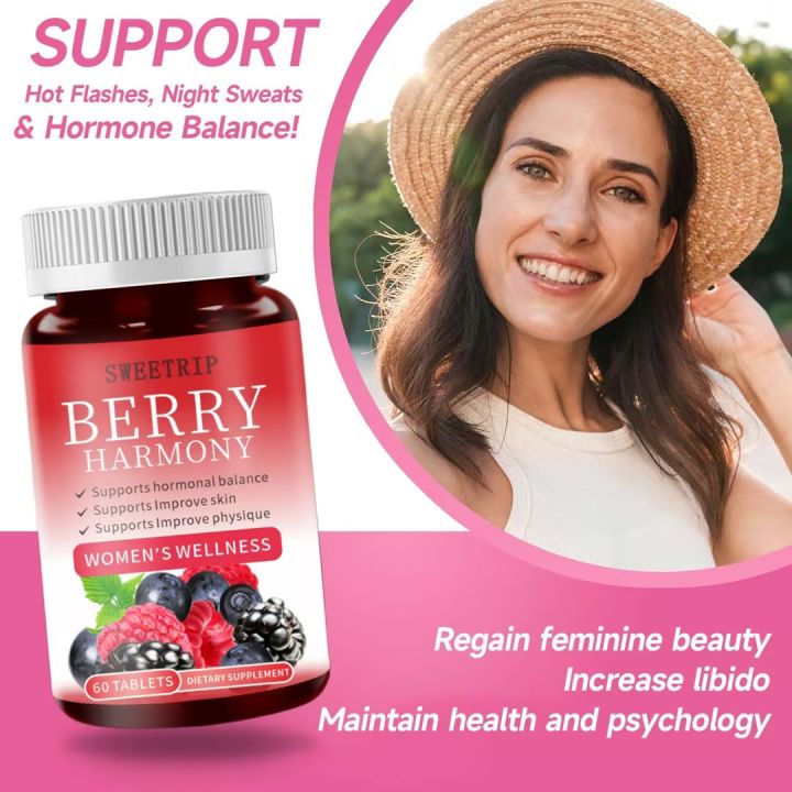 SWEETRIP Berry Harmony Original Hormone Balance Supplement For Women ...