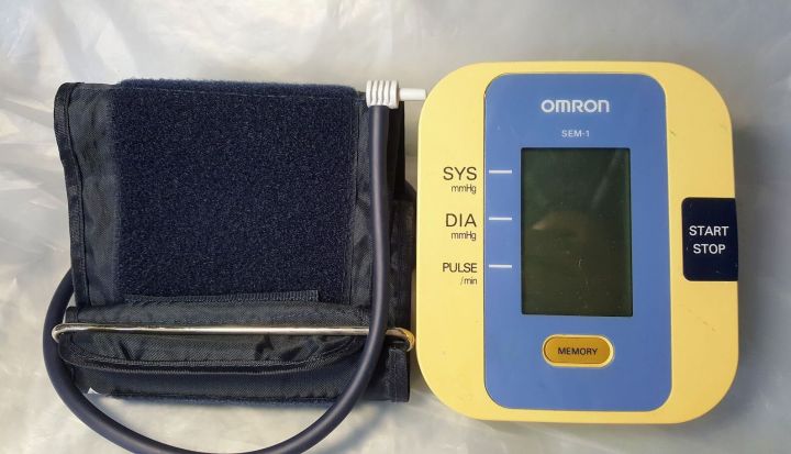 เครื่องวัดความดัน Omron SEM-1 มือสองใช้ดีเหมือนใหม่ | Lazada.co.th