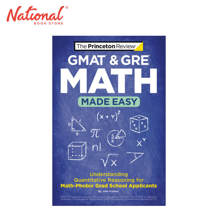GMAT & GRE Math Made Easy by The Princeton Review - Trade Paperback ...