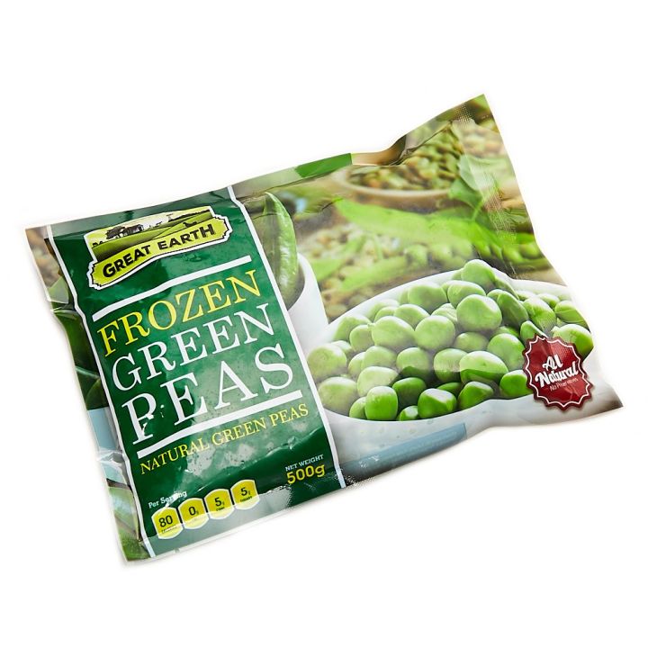 Great Earth Frozen Green Peas 500g | Lazada PH