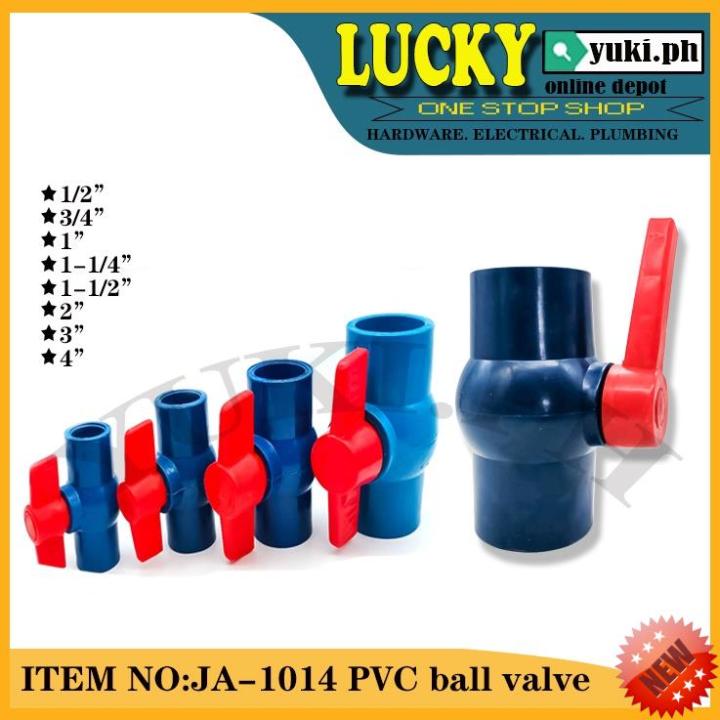 PVC BALL VALVE PLAIN BLUE SOLD PER PIECE ( 3 INCH and 4 INCH ) | Lazada PH